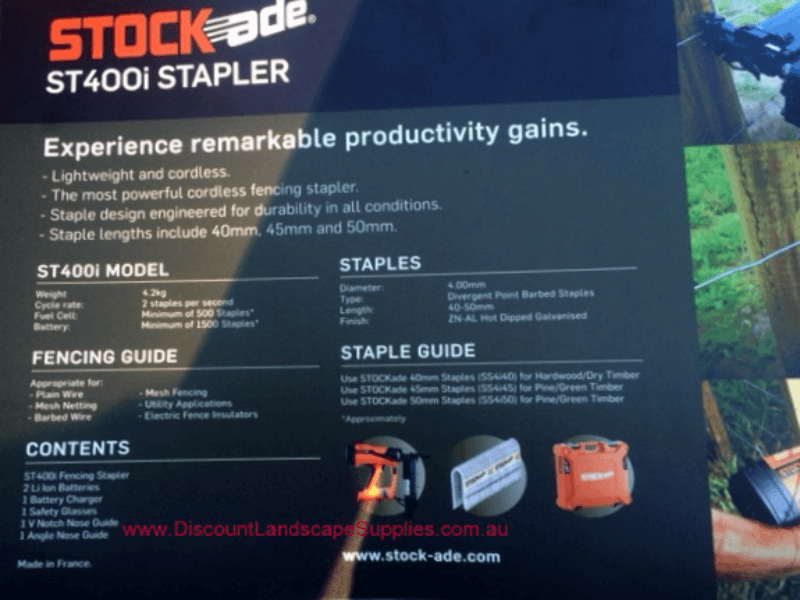 Fencing Stapler | Buy Staple Gun for Rural Fence Stapling